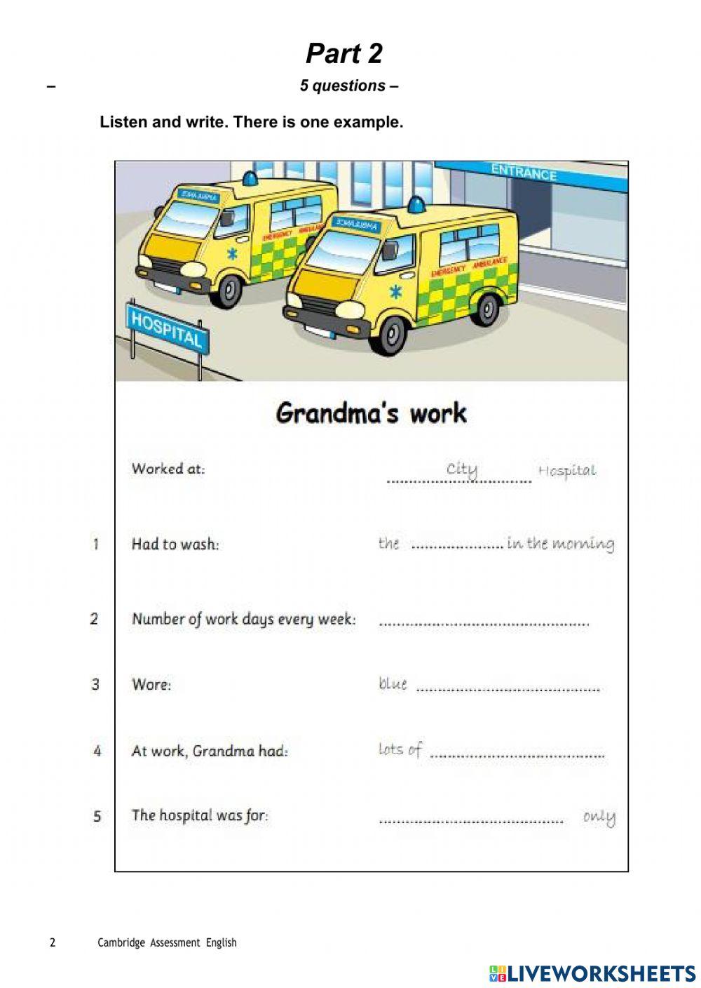 6800126 | Movers 2 Listening Final Test | AdrianaMoran