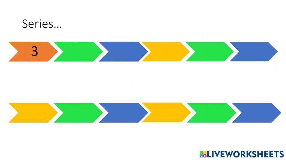 Series online exercise for 2-12 | Live Worksheets