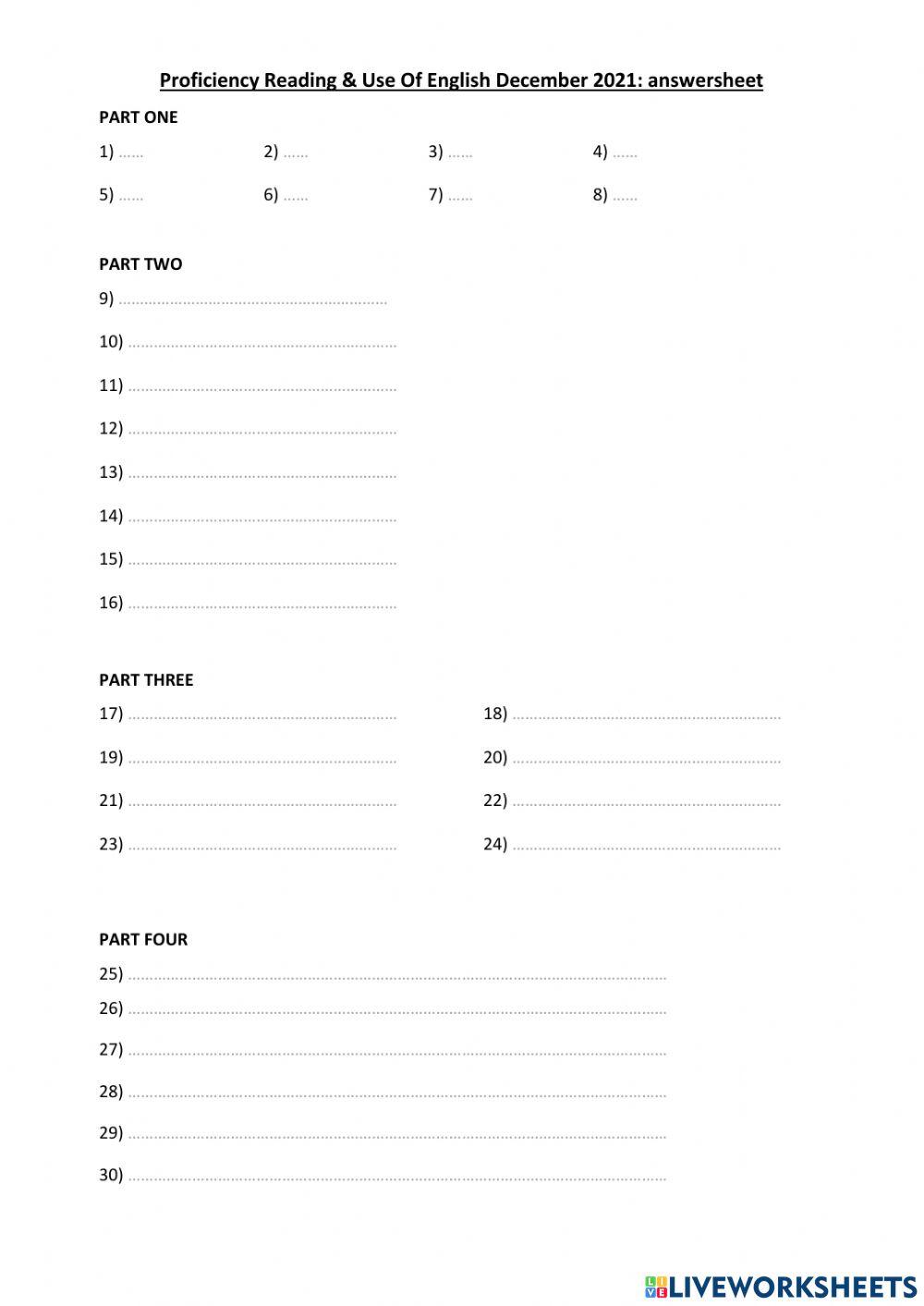 1736835 | Prof answersheet rue | paddyburke