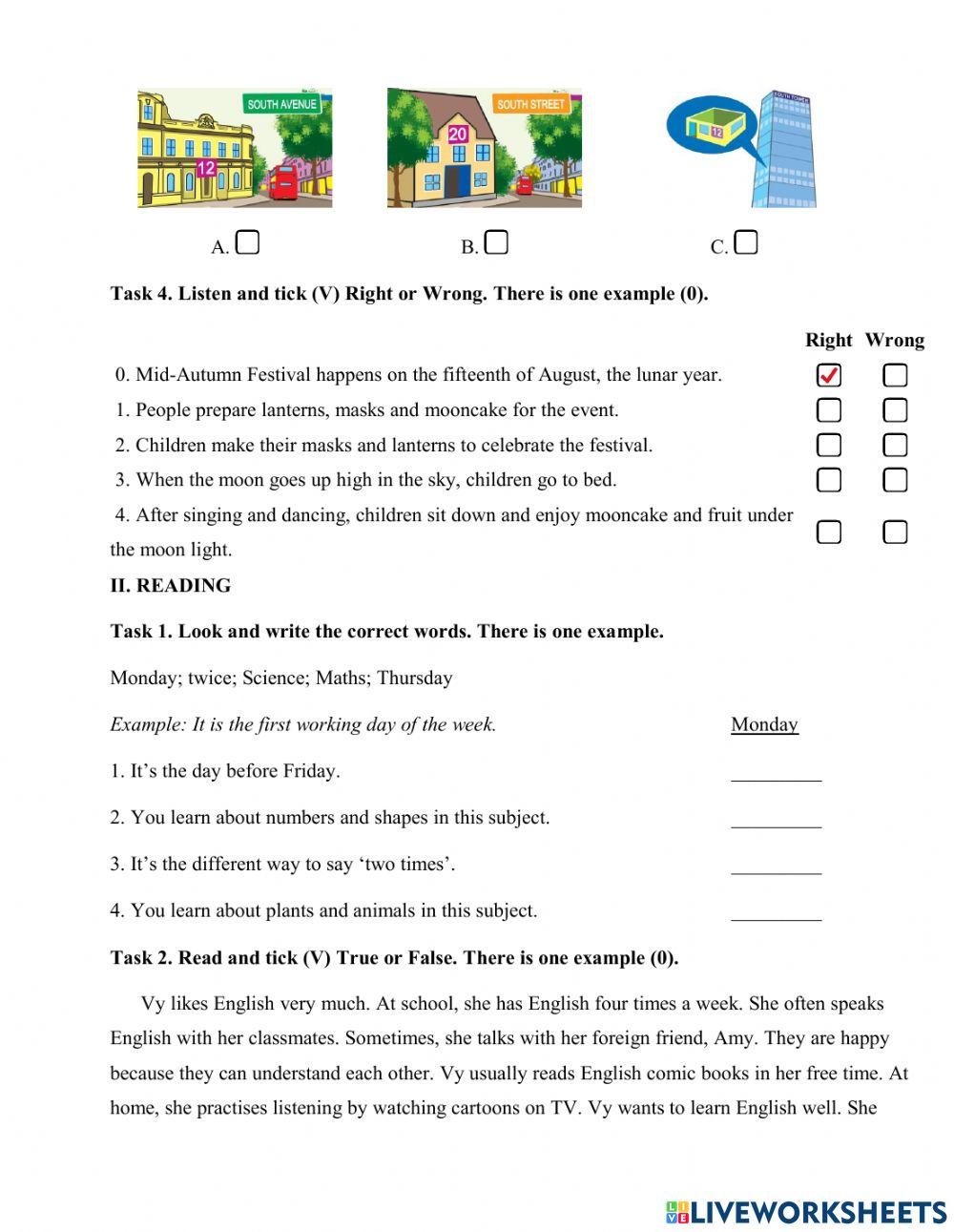 1st term test revision-Grade 5 worksheet | Live Worksheets