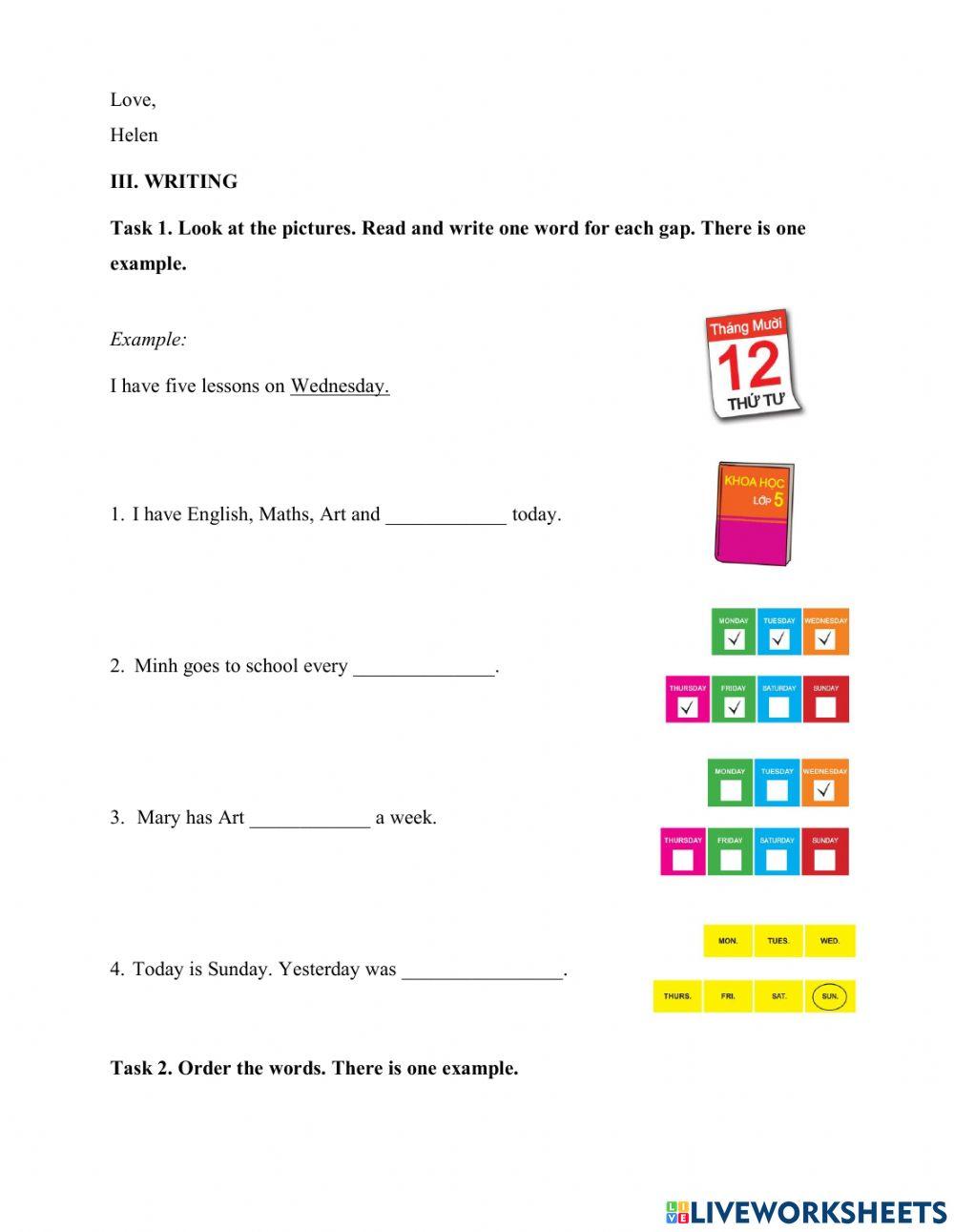 1st term test revision-Grade 5 worksheet | Live Worksheets