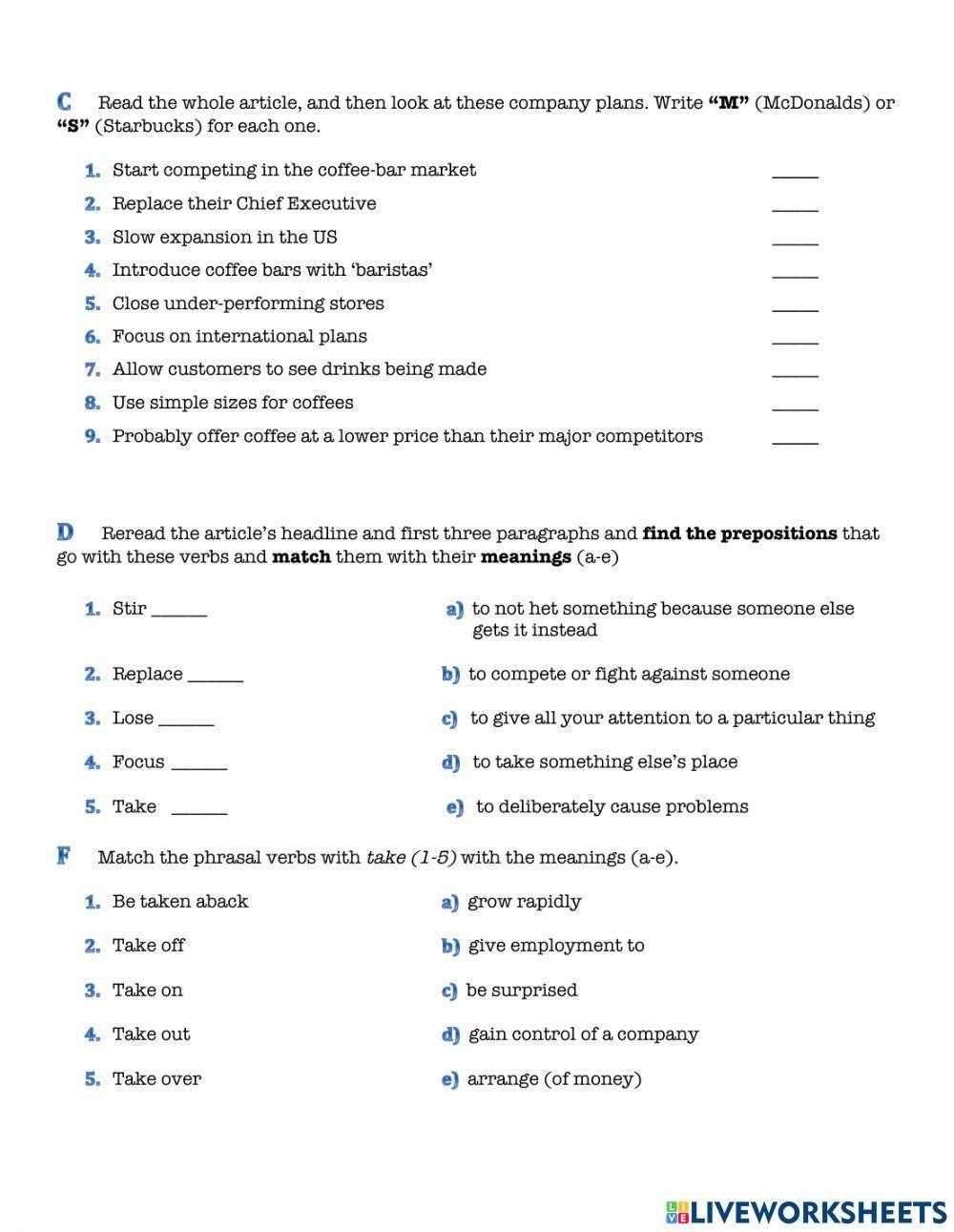 Reading and Lis… | Free Interactive Worksheets | 1737605