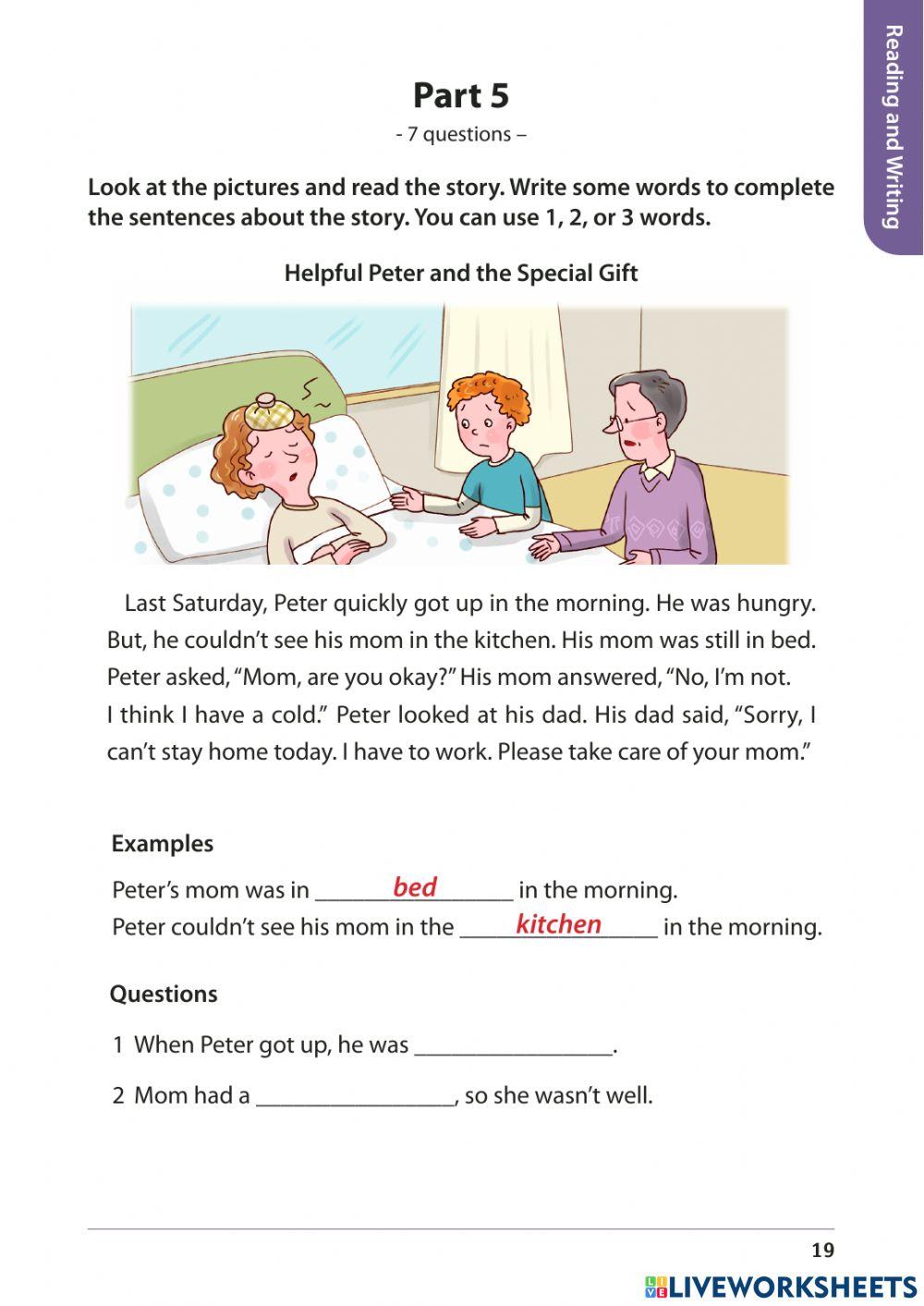 3510818 | READING - WRITING TERM 1 TEST - CREATE | Thi