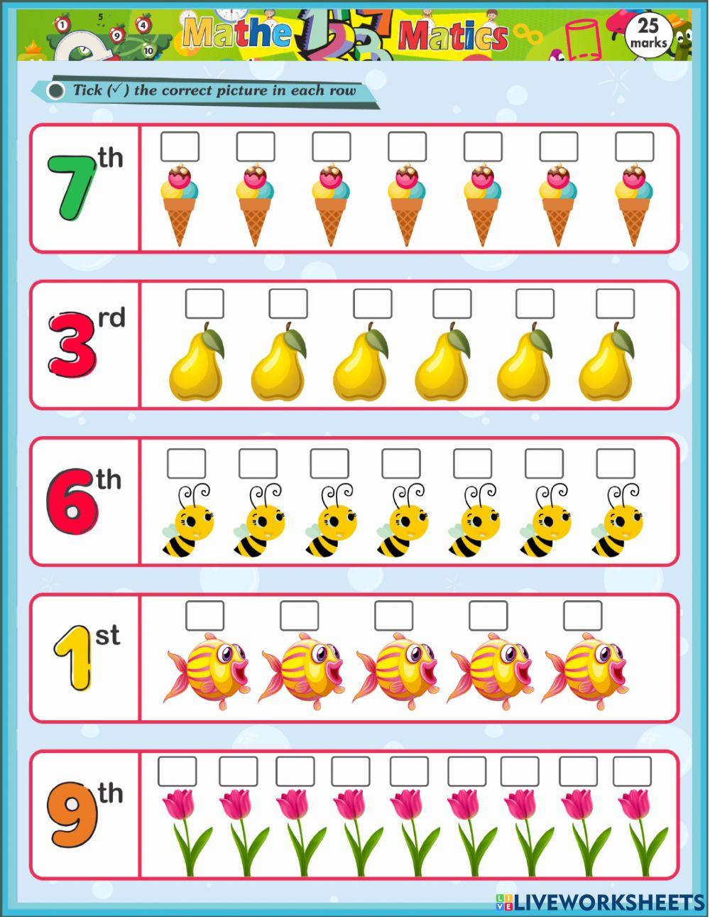 KG CLASS FINAL ROUND PAPER online exercise for | Live Worksheets