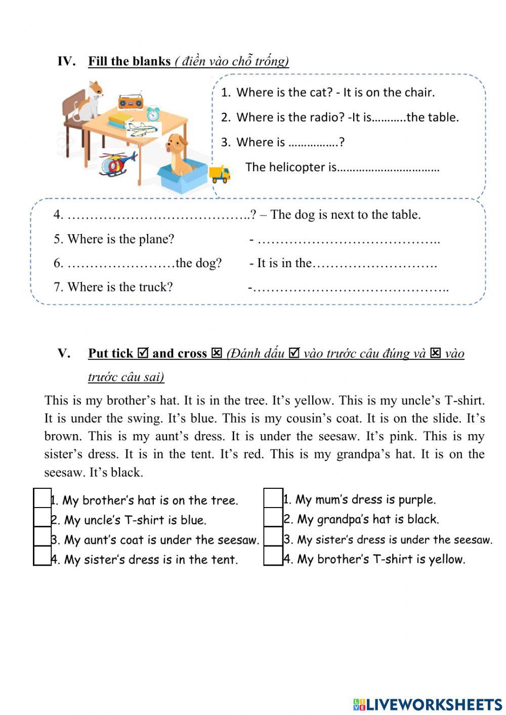 Lesson 1 K4 worksheet | Live Worksheets