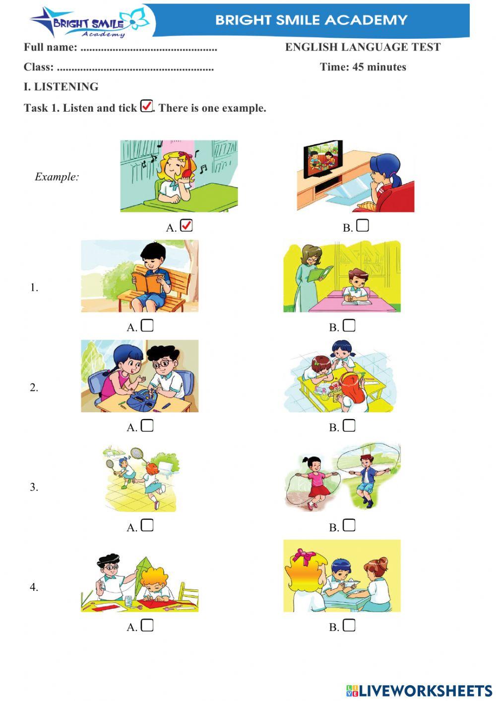 Grade 4 - HK1 -… | Free Interactive Worksheets | 3510845