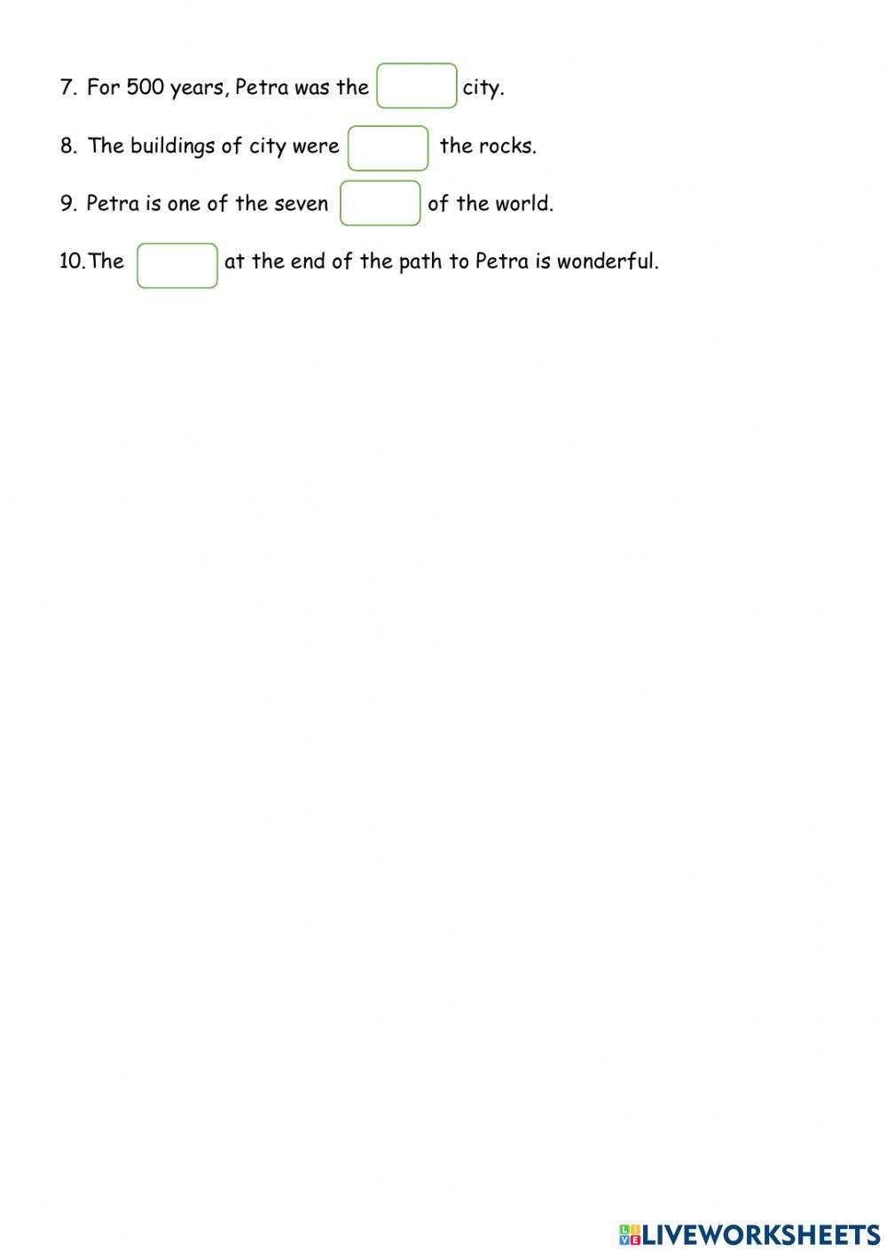 FF3 - UNIT 11 - LESSON 5 online exercise for | Live Worksheets