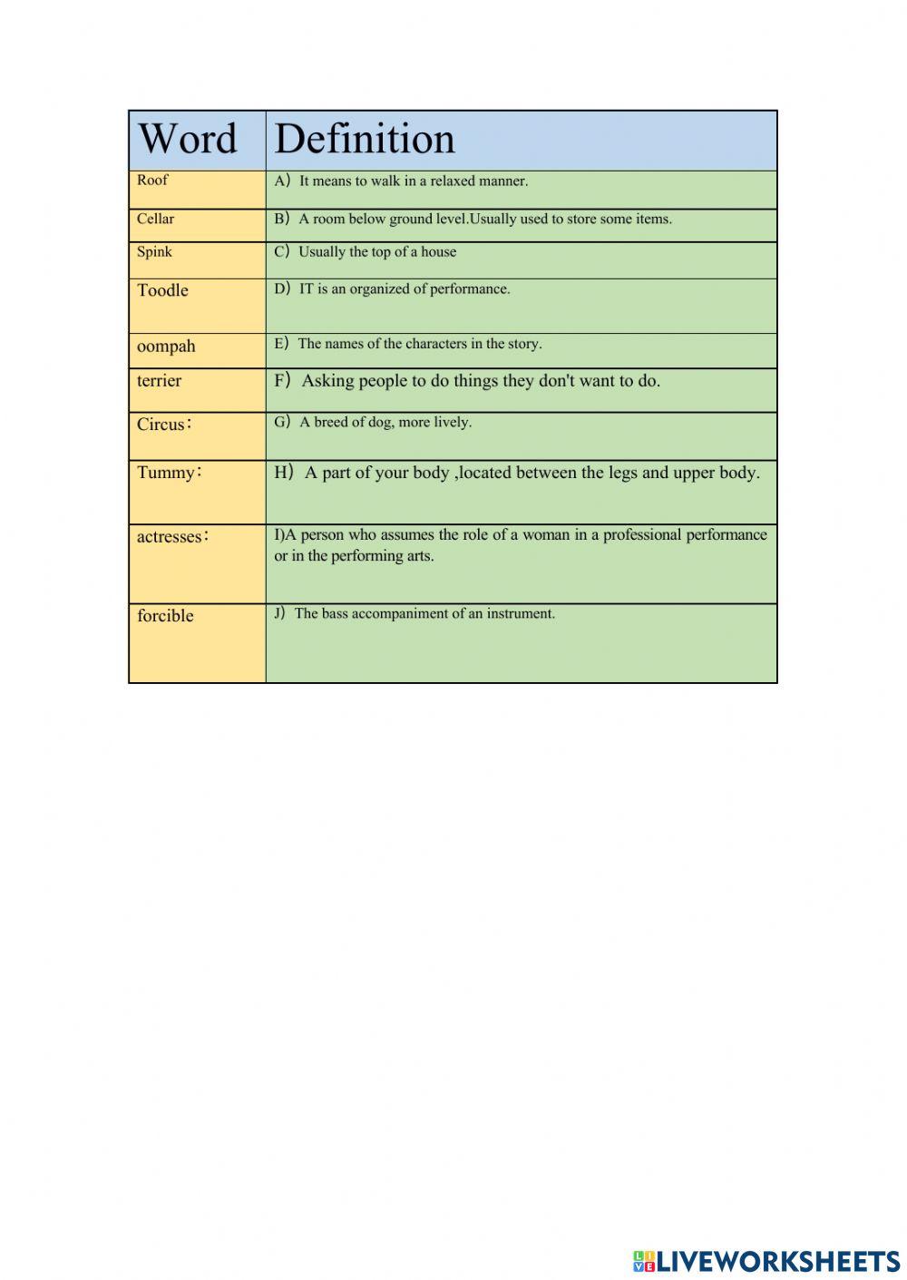 Find it!!!!! 1739815 | Mariating12138 | Live Worksheets