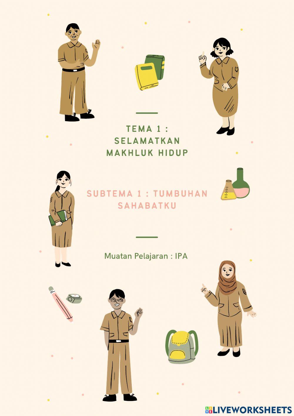 Lkpd IPA kelas 6 Tema 1 Subtema 1 1739890