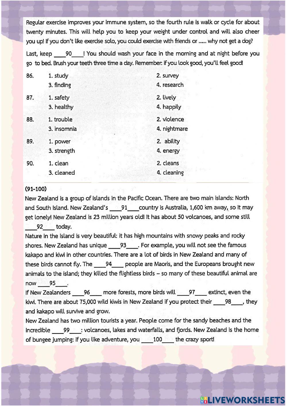 Conversation 5 online exercise for | Live Worksheets
