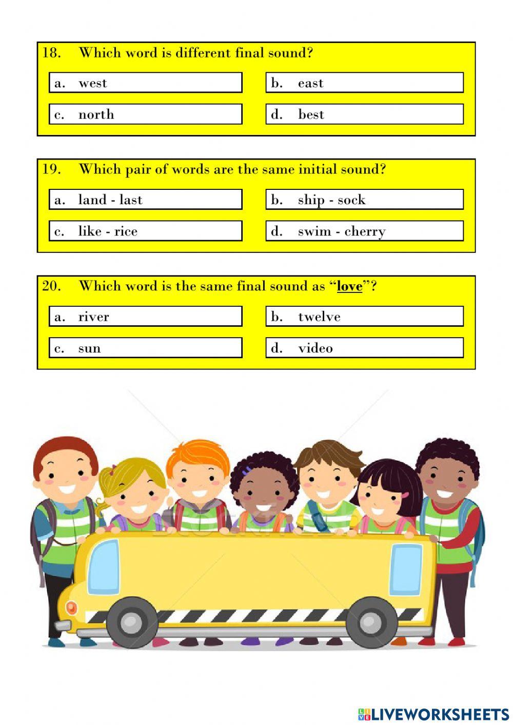 Test Unit 6 online pdf activity | Live Worksheets