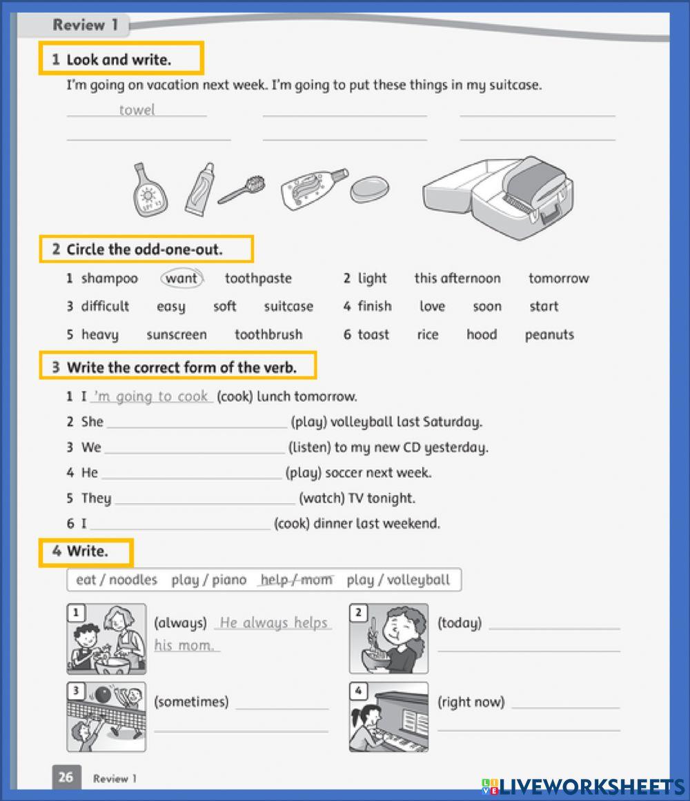 Grade 5 fp26 worksheet | Live Worksheets