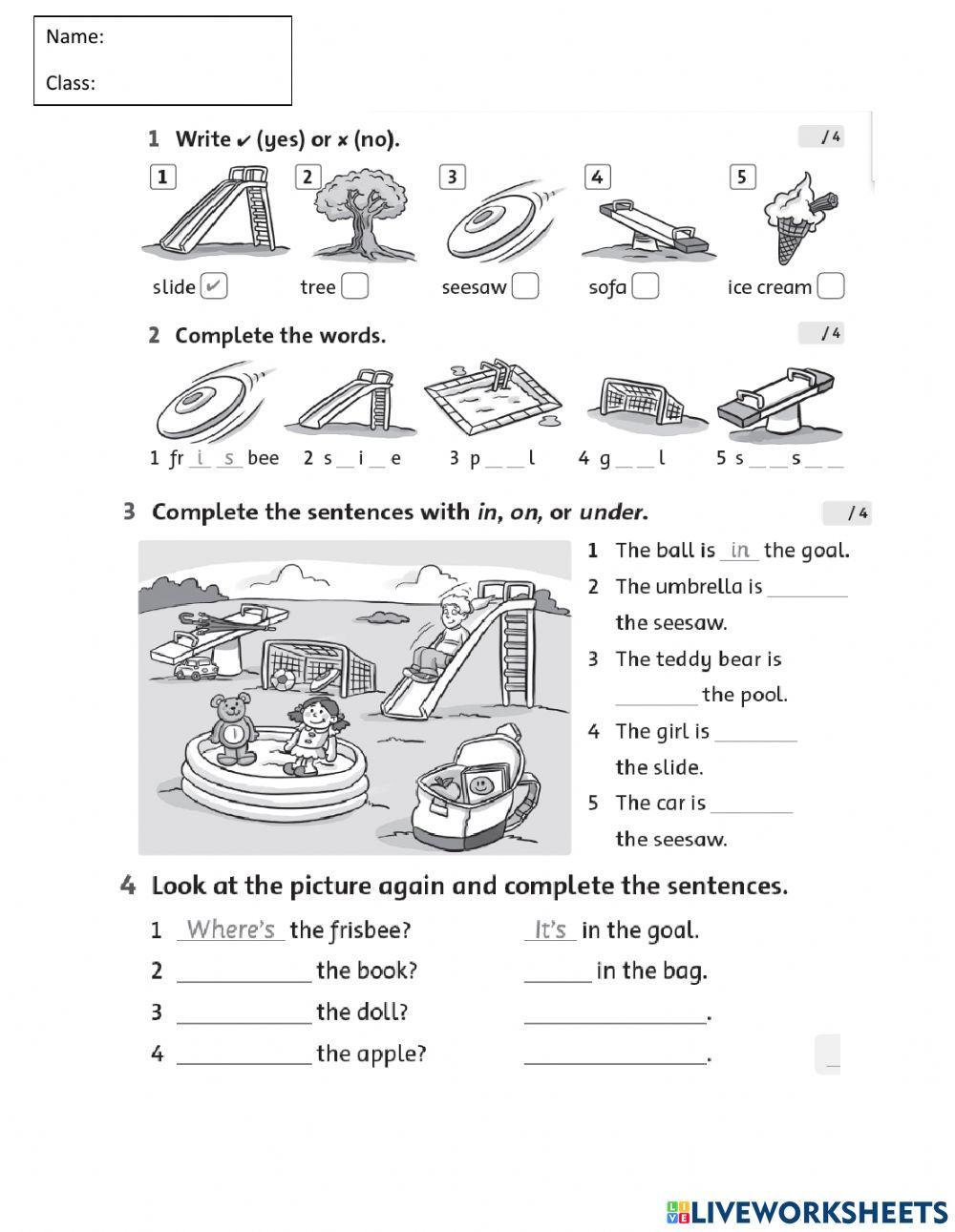 G3-U5-Extra activities online exercise for | Live Worksheets