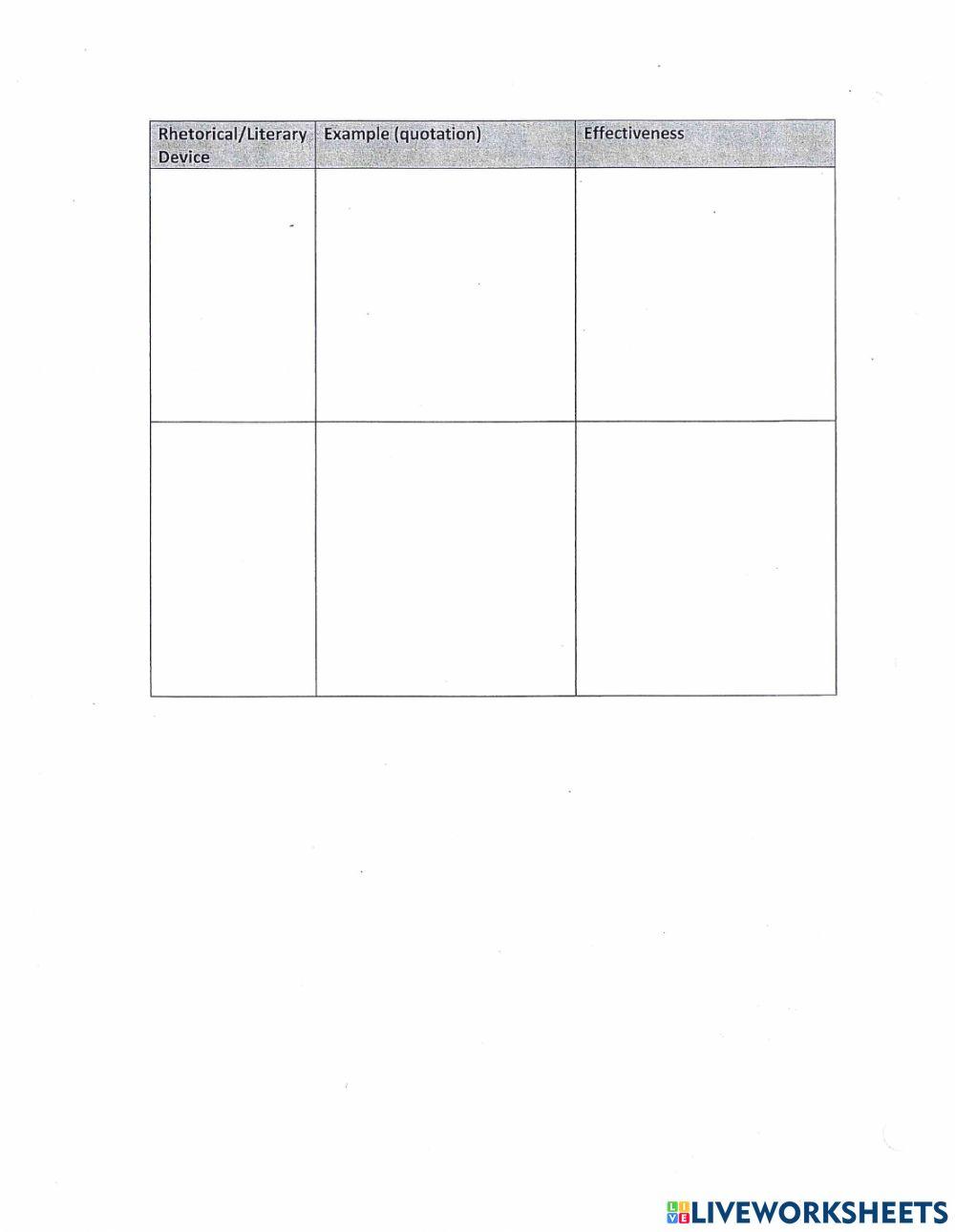 5265609 | Essay Analysis | mhewitt | LiveWorksheets