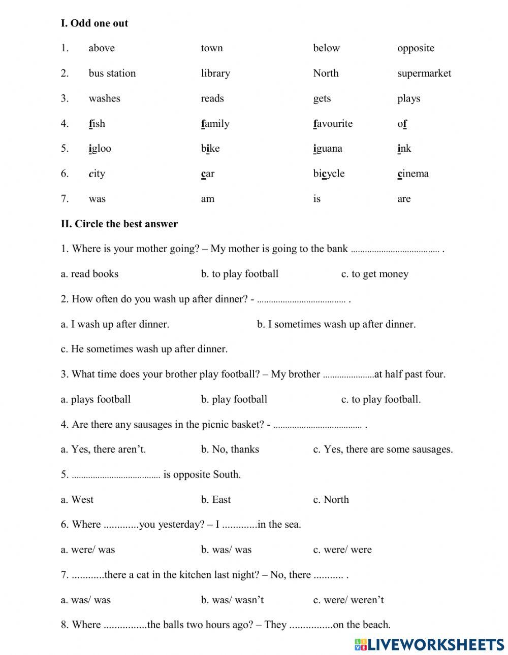 1743632 | English | nganhp8685 | LiveWorksheets