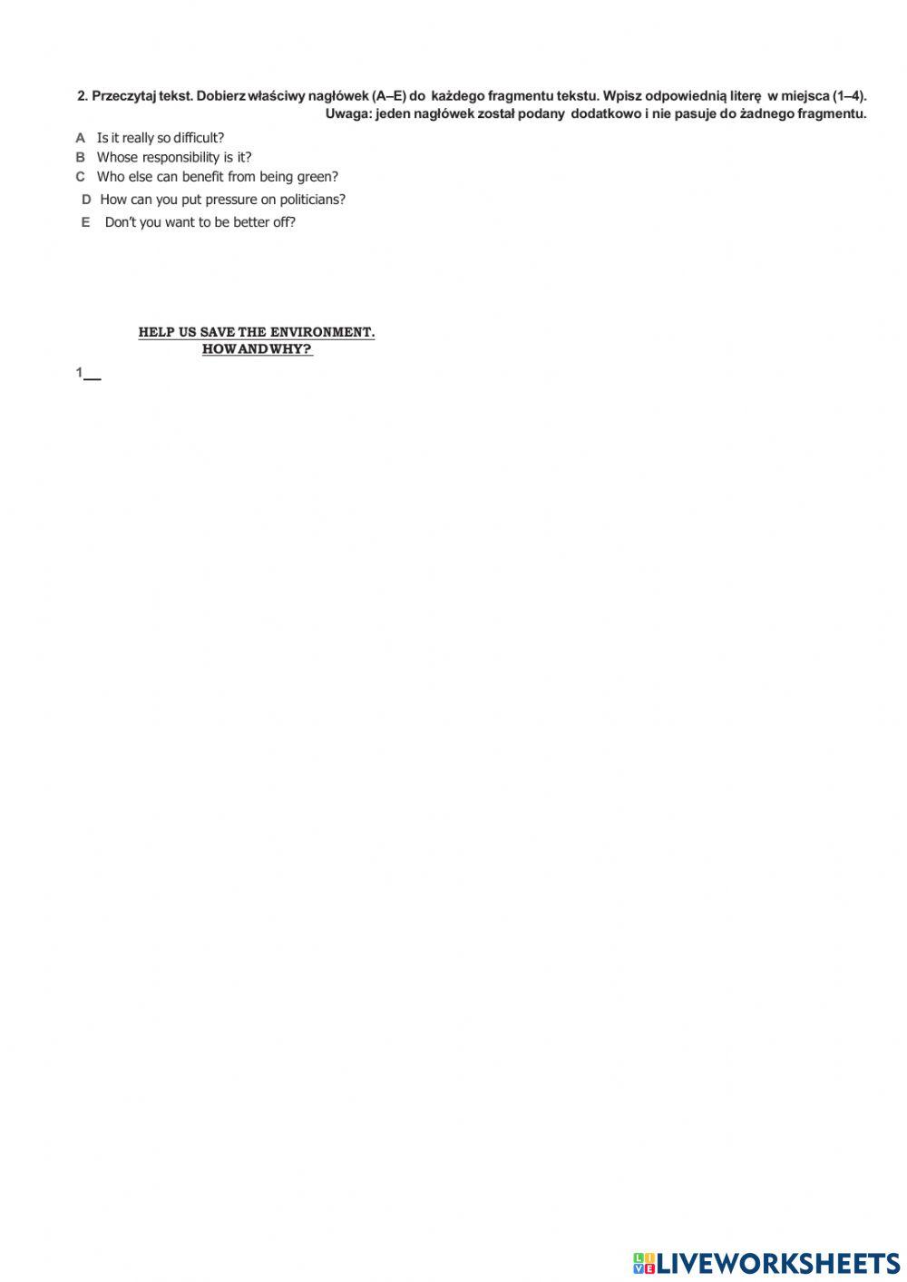 Skills | Free Interactive Worksheets | 1743949