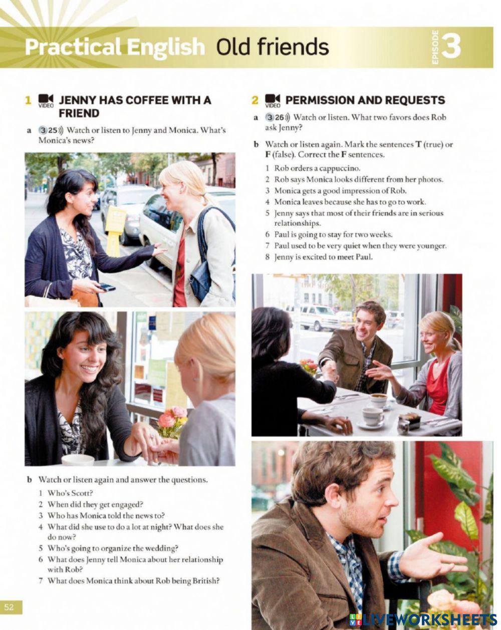 practical english Episode 3 Old friends 2639835