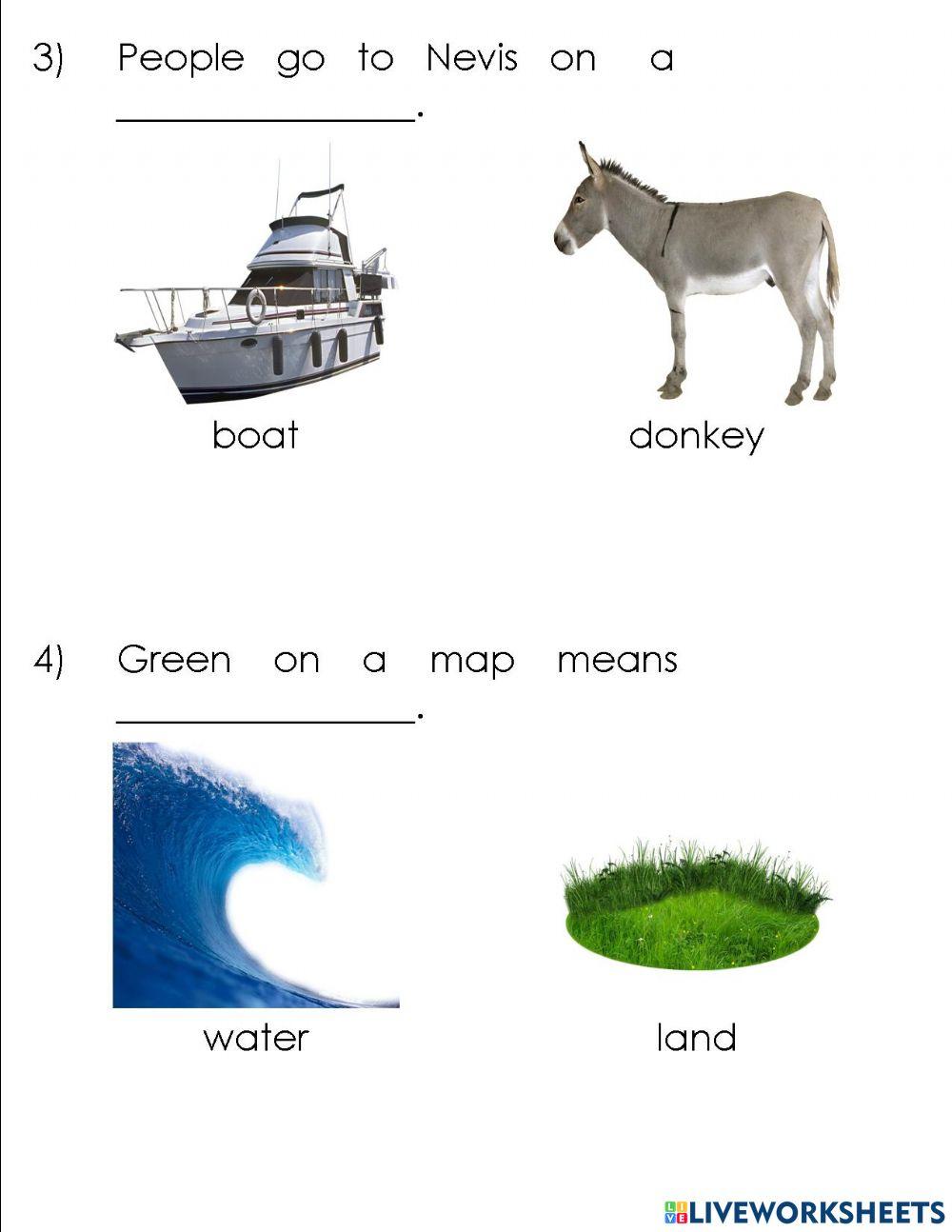 Our Islands interactive worksheet | Live Worksheets