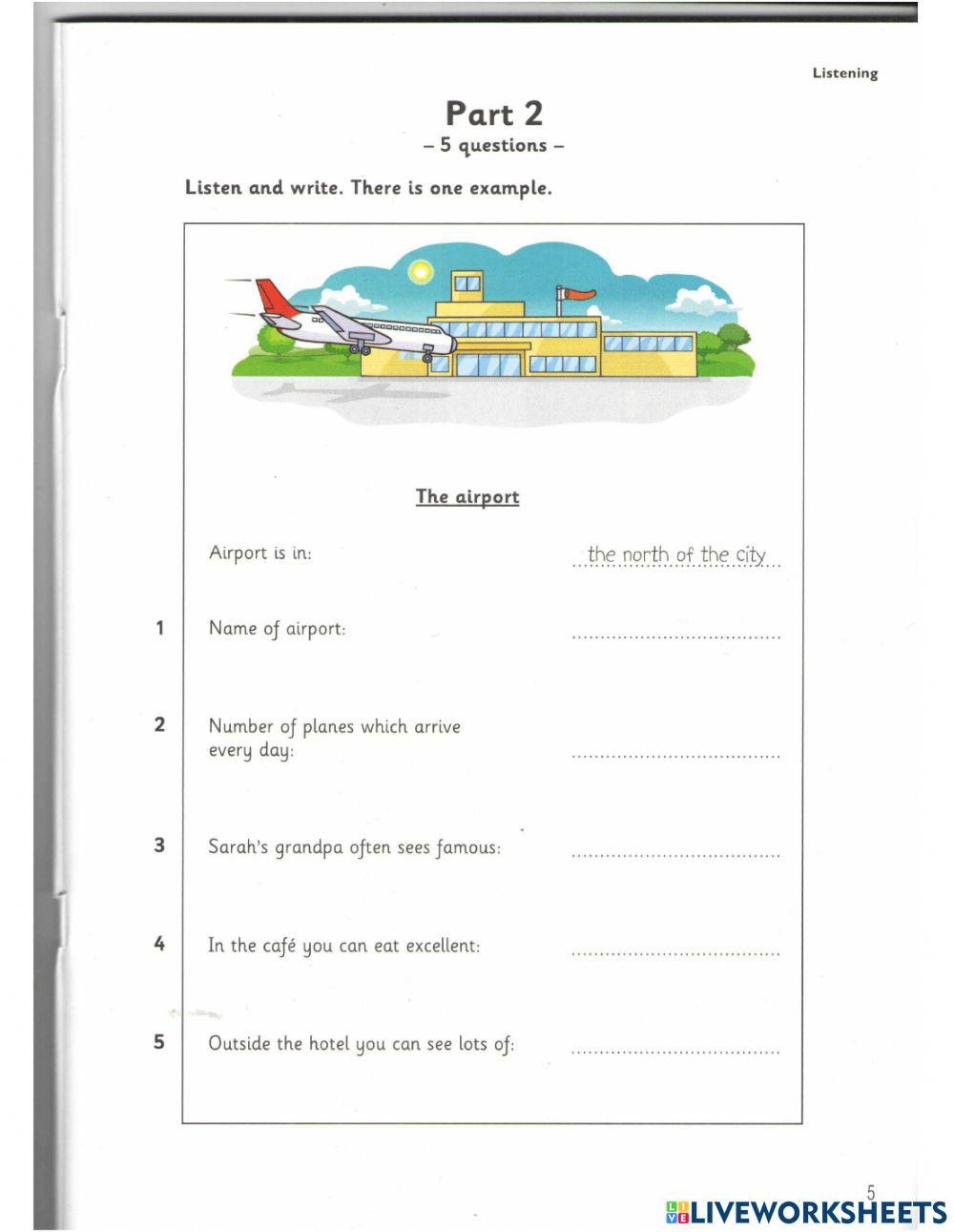 FLYERS 1 - TEST… | Free Interactive Worksheets | 4169293