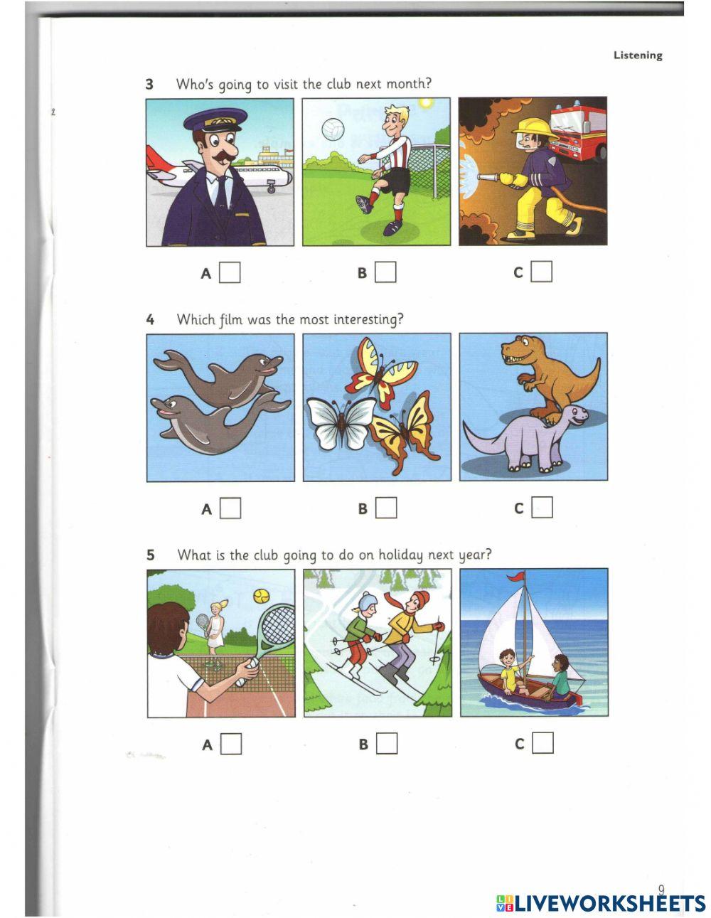 FLYERS 1 - TEST… | Free Interactive Worksheets | 4169293