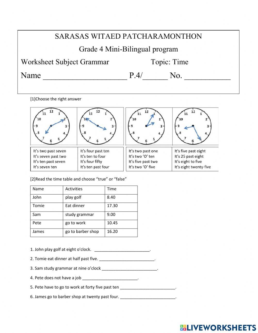 Unidades De Tiempo Interactive Worksheet Live Worksheets - V Unidades De Tiempo Interactive Worksheet Live Worksheets - V