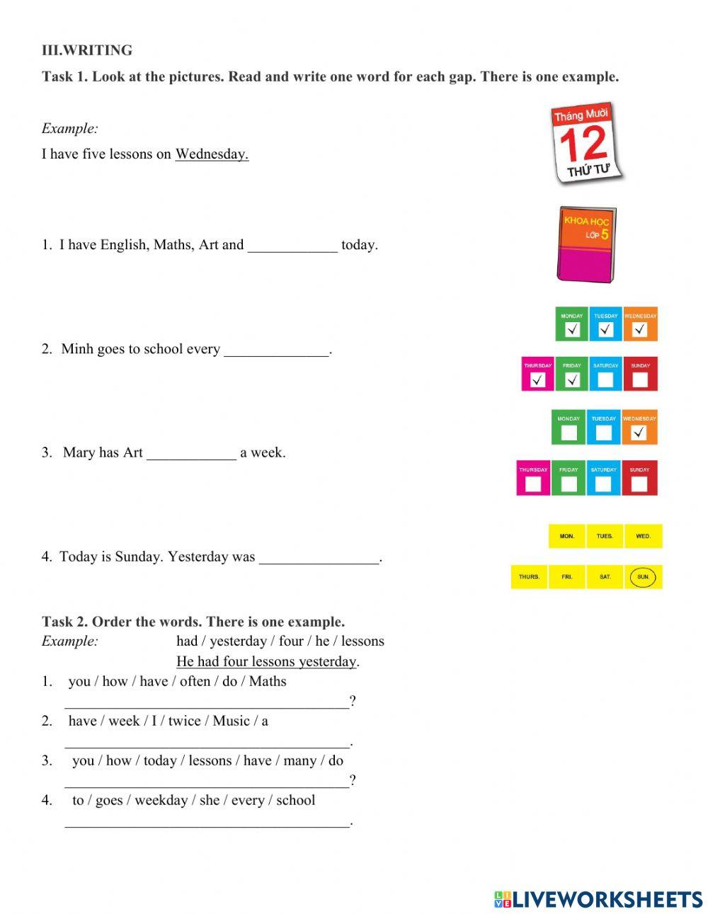 U6.reading G5 worksheet | Live Worksheets