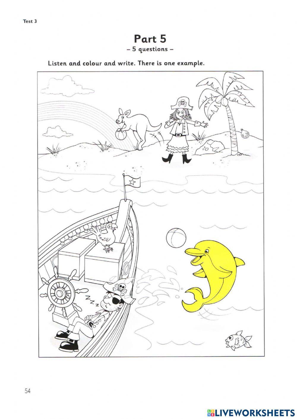 MOVERS 2 - TEST… | Free Interactive Worksheets | 4180328