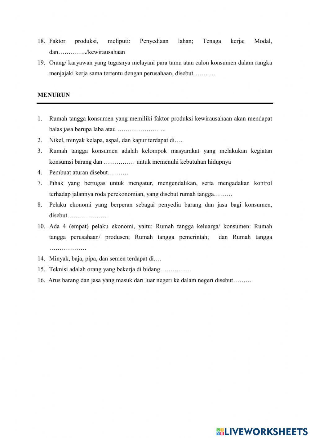 Croccword ips | Free Interactive Worksheets | 1744872