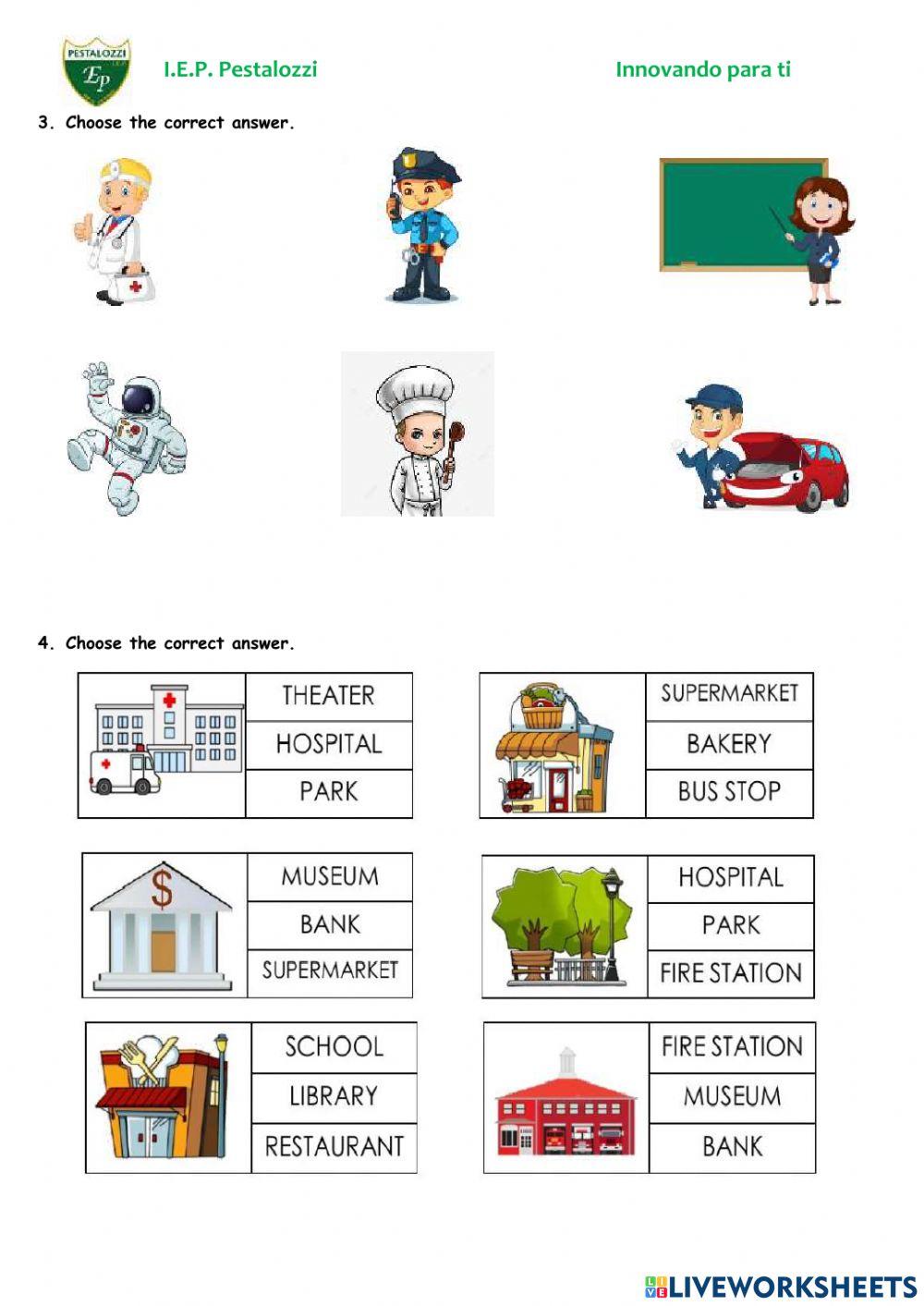 English test online exercise for GRADE 1 | Live Worksheets