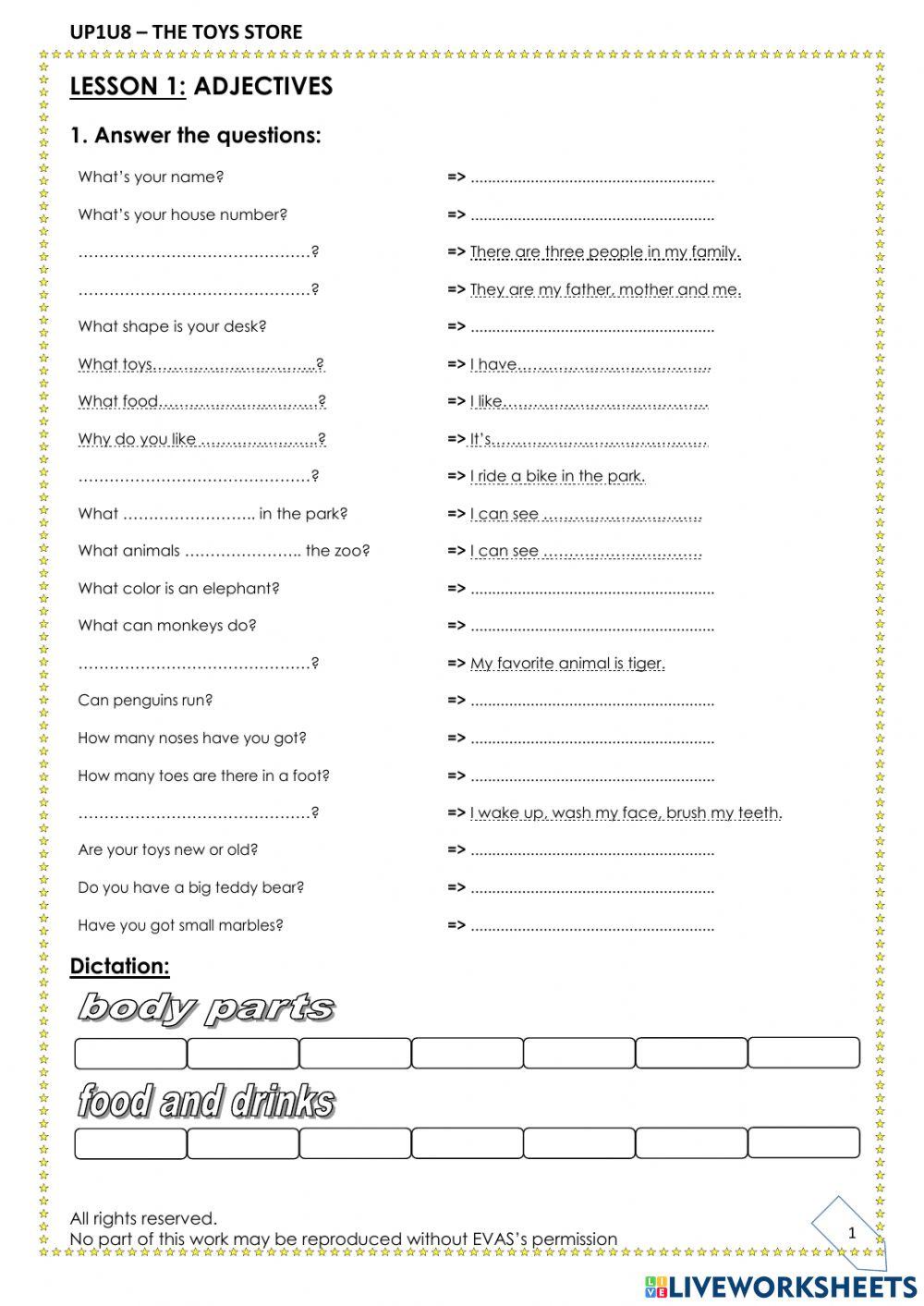 Unit 8 up 1 worksheet | Live Worksheets