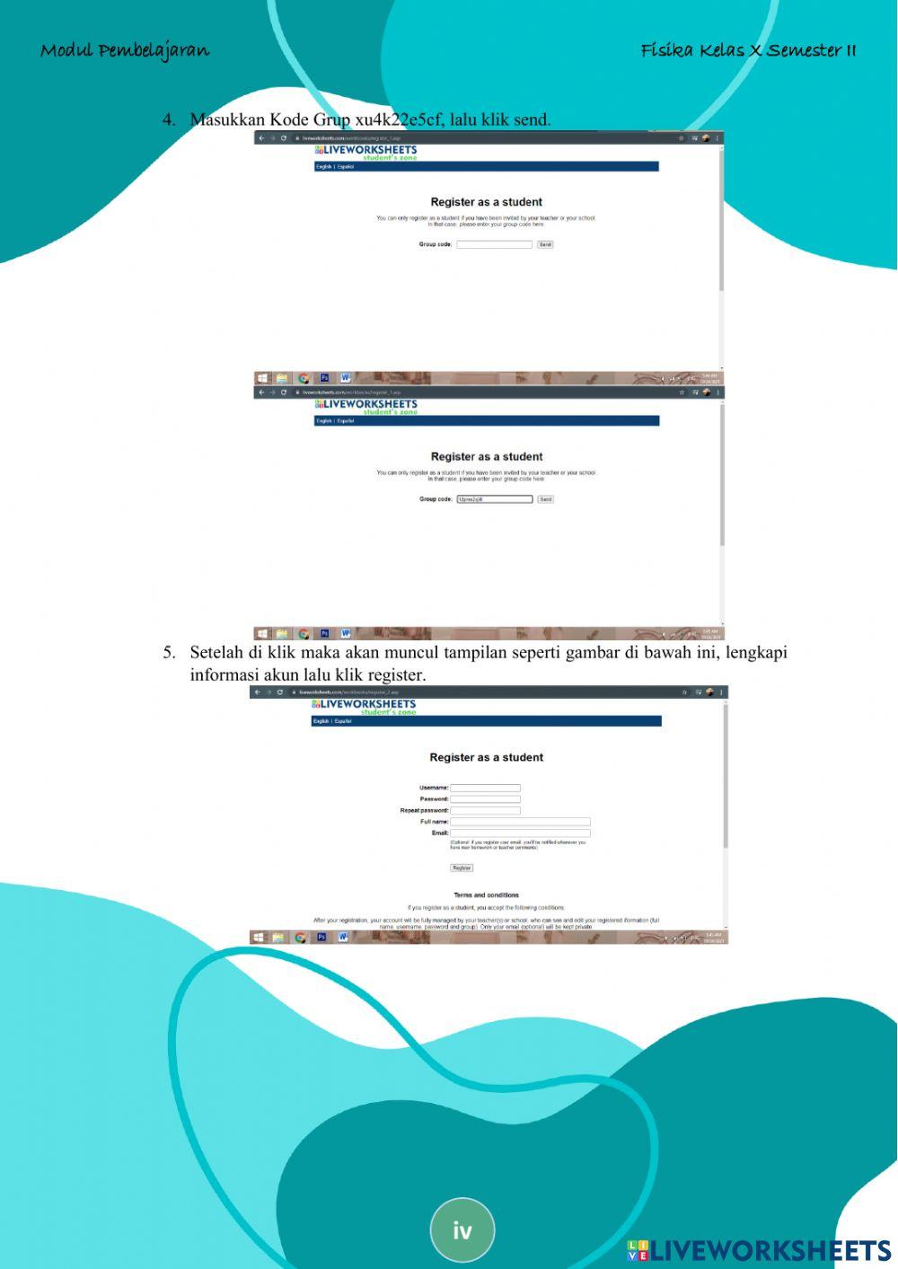 Modul 3,2 1747881 | elsafa121da | Live Worksheets