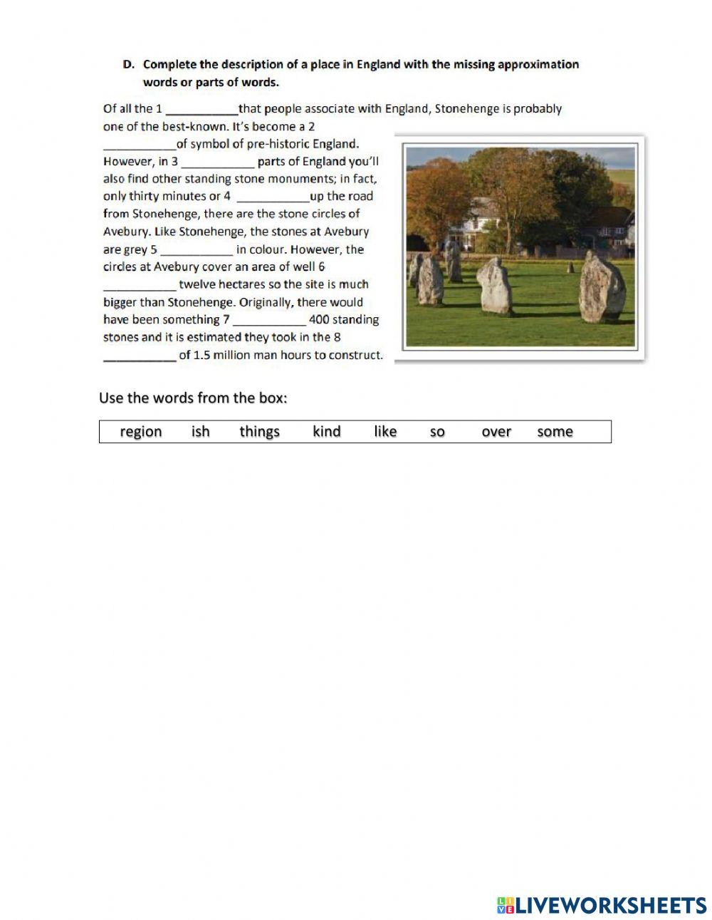 Approximation 6803033 | Luz Castro | Live Worksheets