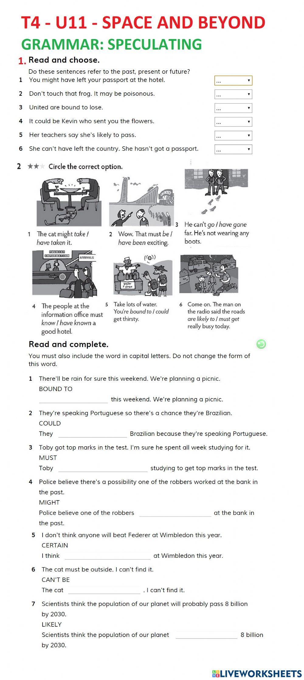 T4 - UNIT 11 - … | Free Interactive Worksheets | 6803198