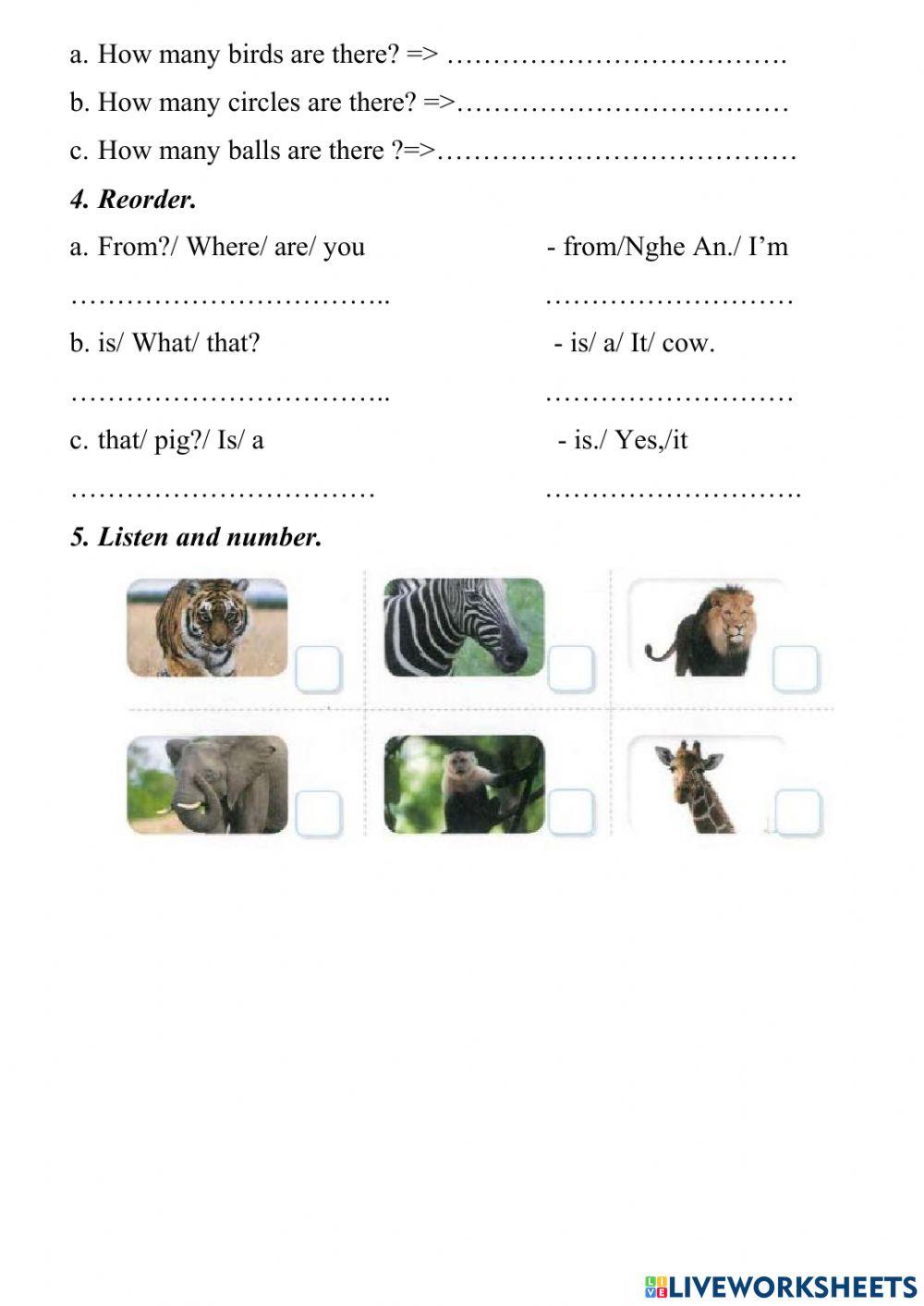 Mini Test G2 | Live Worksheets