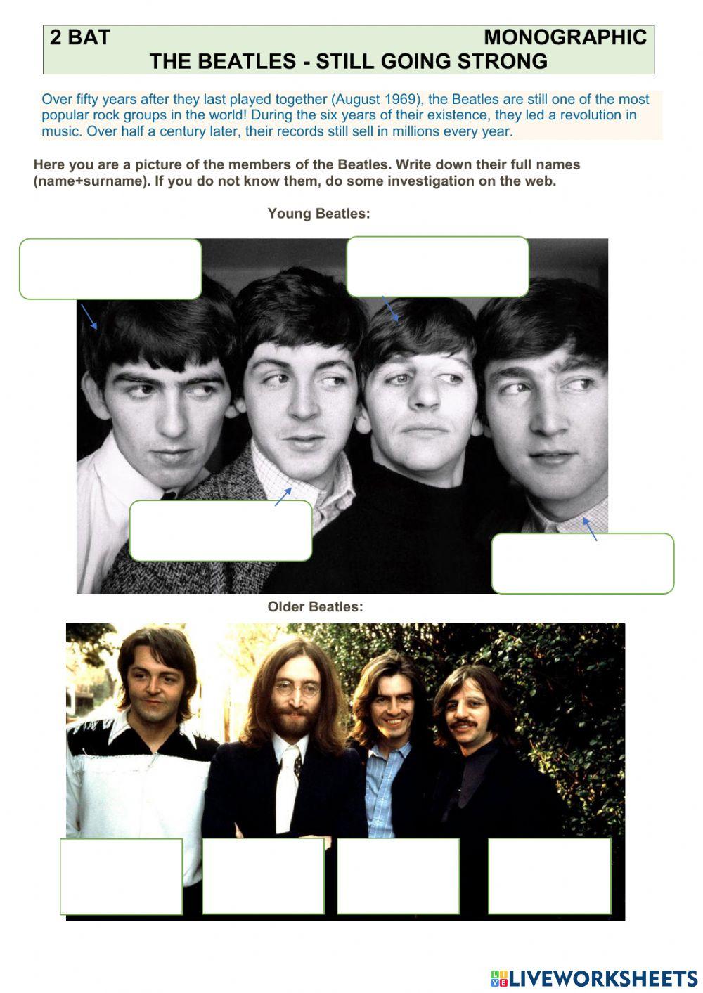 Monographic worksheet | Live Worksheets