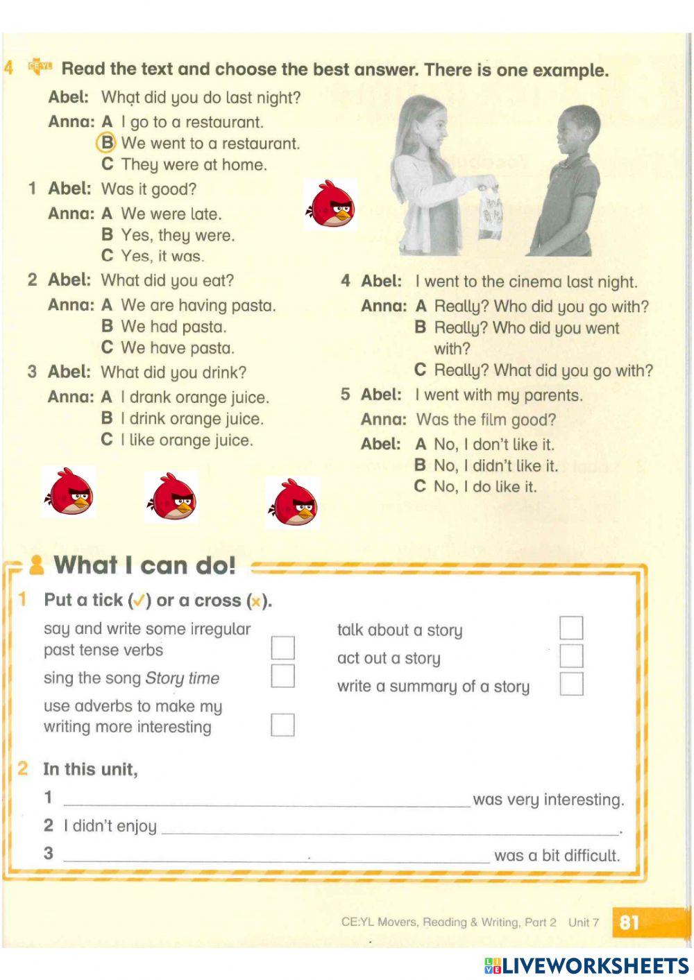 As3 unit 7 | Live Worksheets