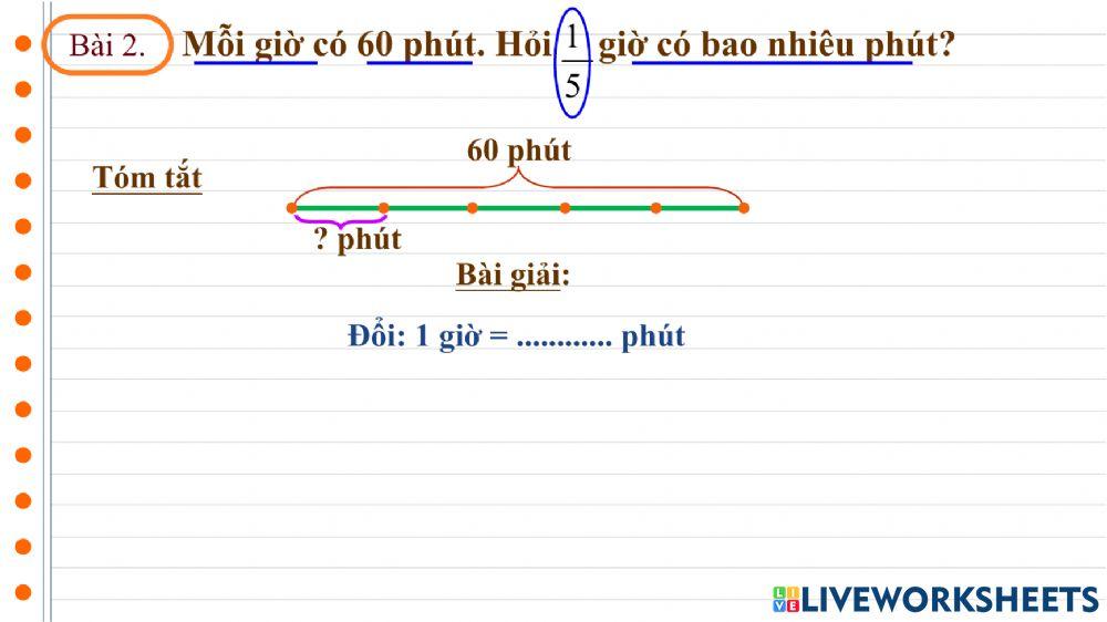 Pdf online worksheet: Bai tap 2 | Live Worksheets