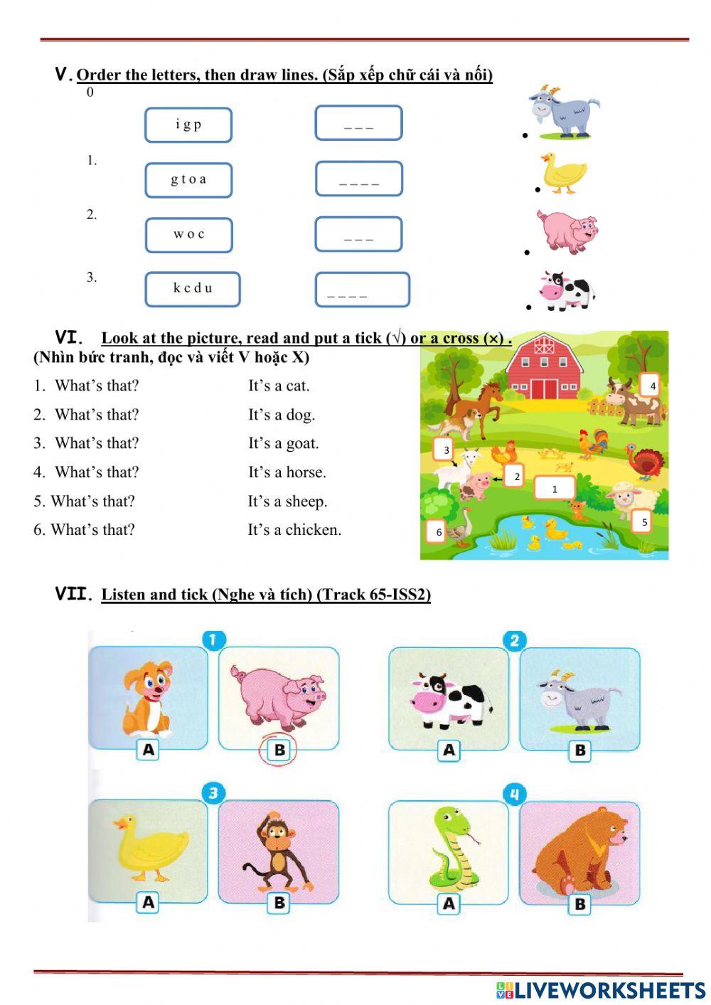 2nk-l2-phonic u worksheet | Live Worksheets