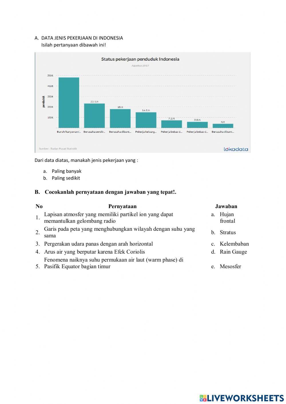 Contoh lkpd 2330 | IndriLestari | Live Worksheets
