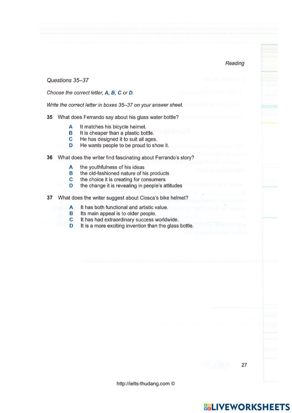 Cam16 Test 1 Passage 3 Worksheet Live Worksheets cam16-test-1-passage-3-worksheet-live-worksheets