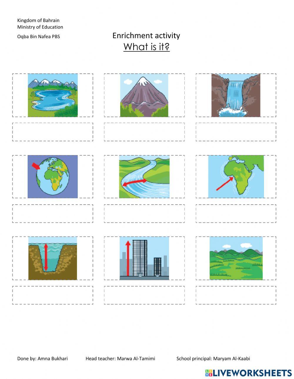 Enrichment Activity activity | Live Worksheets