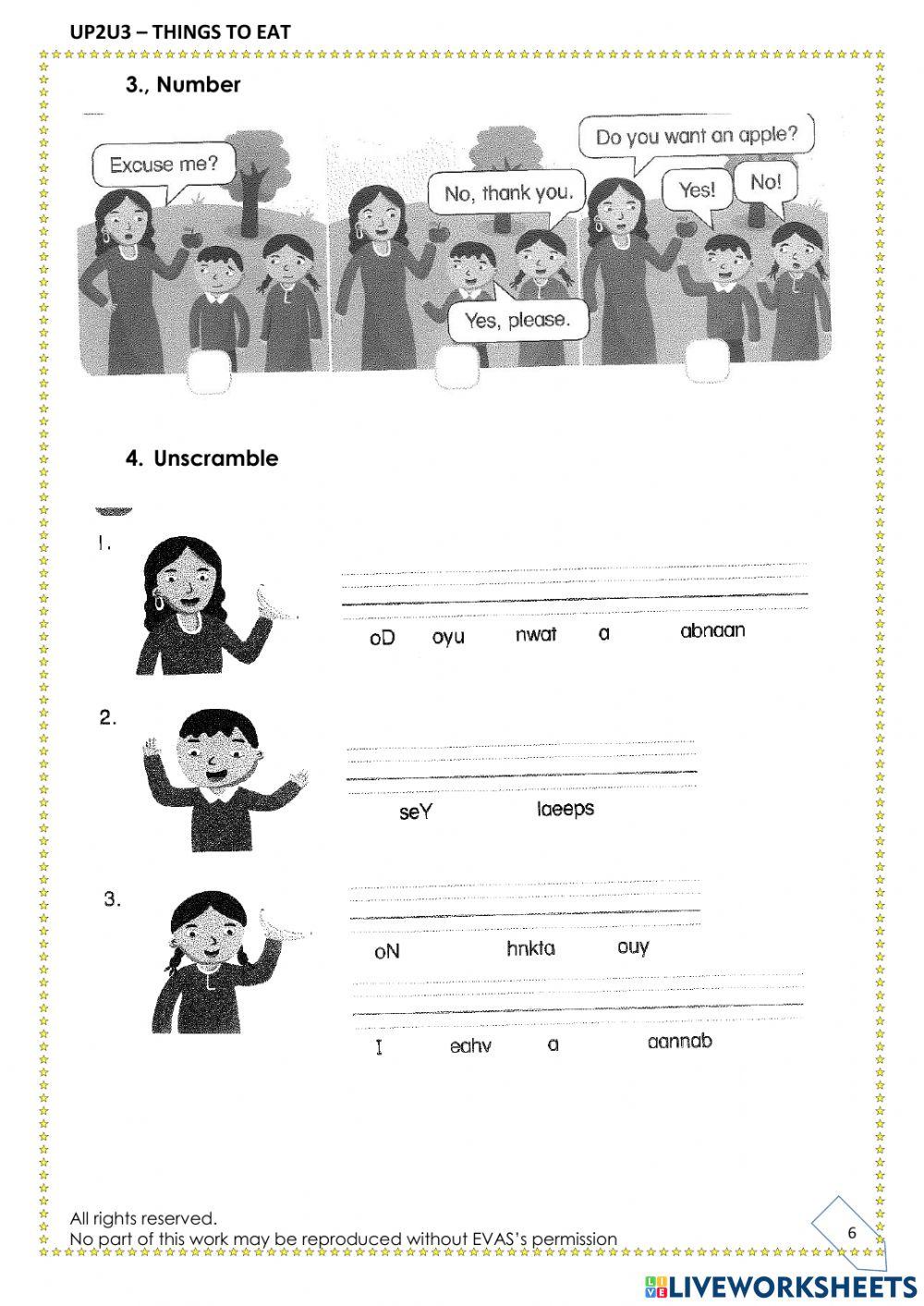 Unit 3 up 2 worksheet | Live Worksheets
