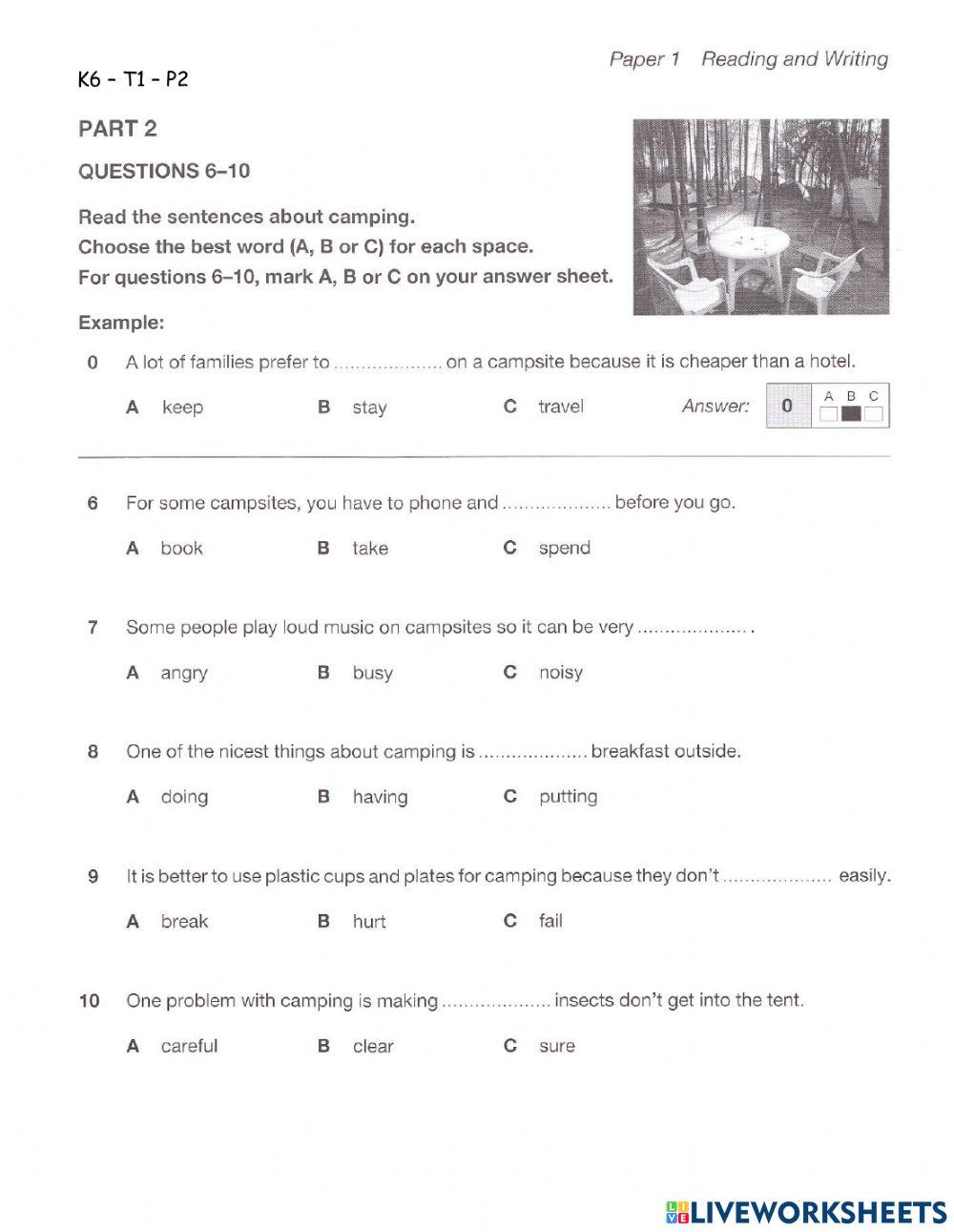 29.12.21-L4-KET-Practice-Part2 worksheet | Live Worksheets