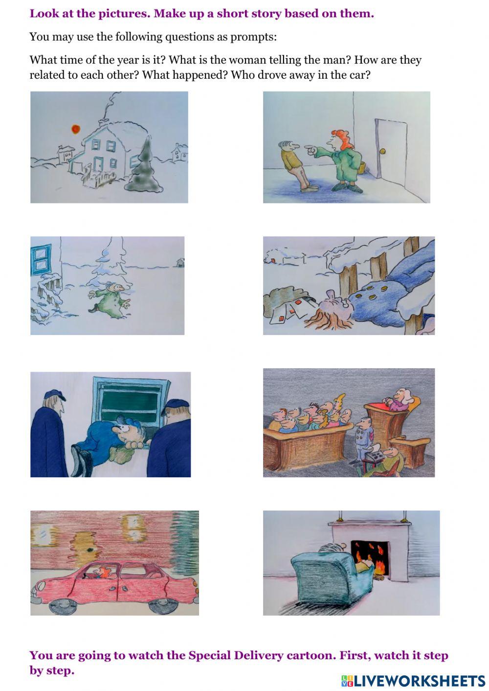 Special Delivery worksheet | Live Worksheets