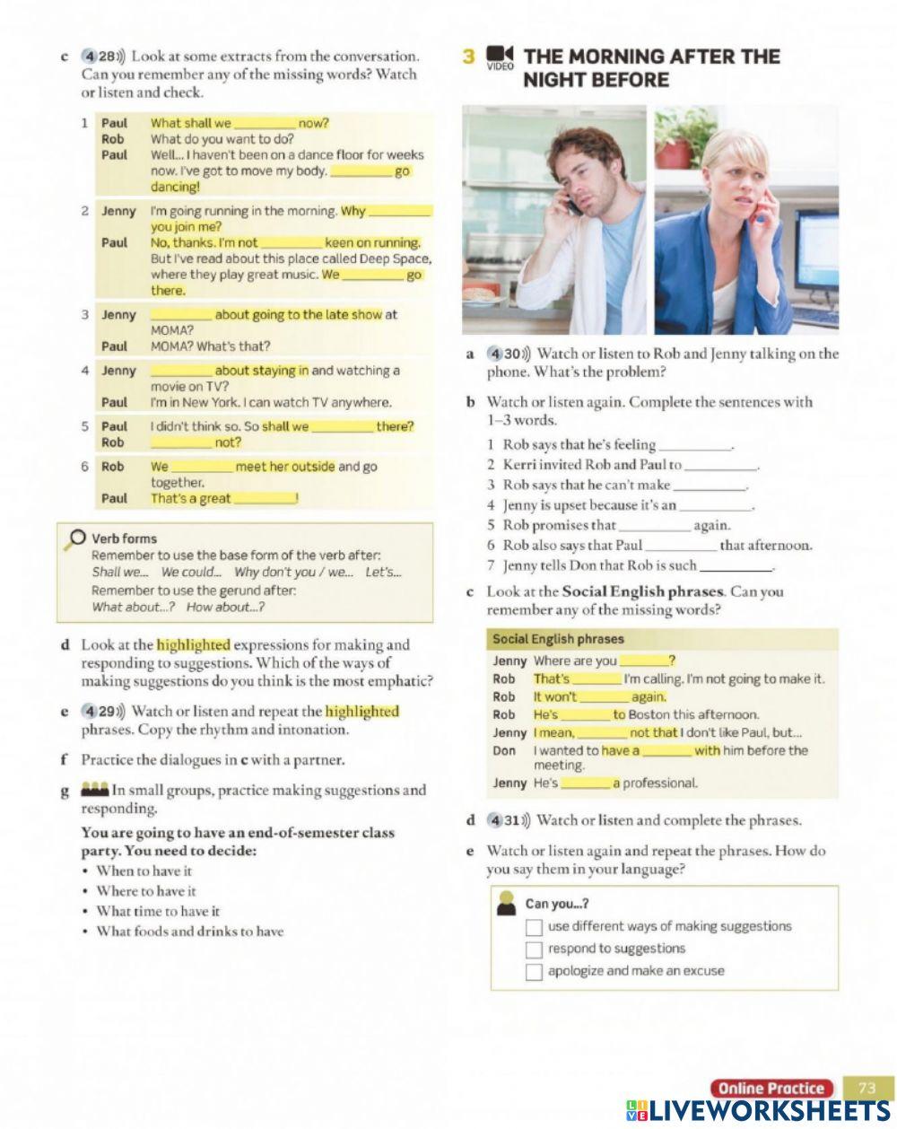 Practical Engli… | Free Interactive Worksheets | 2647351