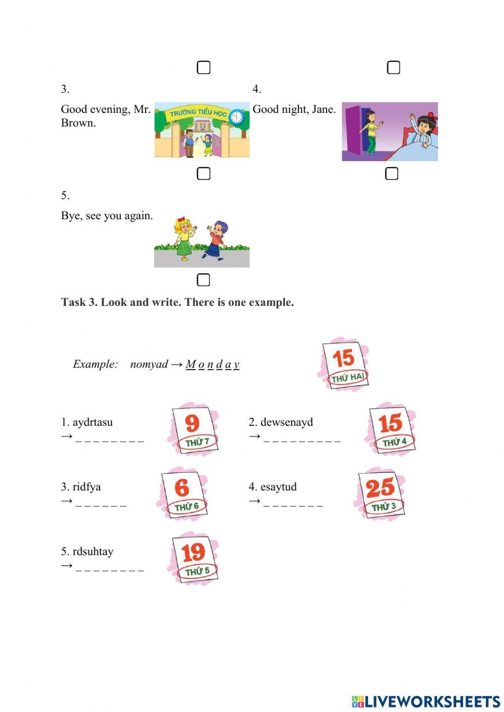 Grade 4 test 3 final test worksheet | Live Worksheets