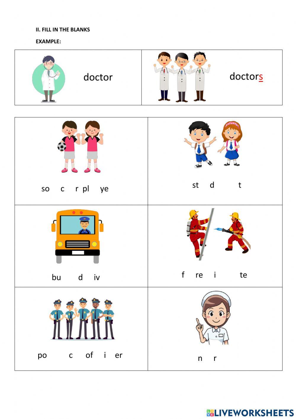 English Week 14 worksheet | Live Worksheets