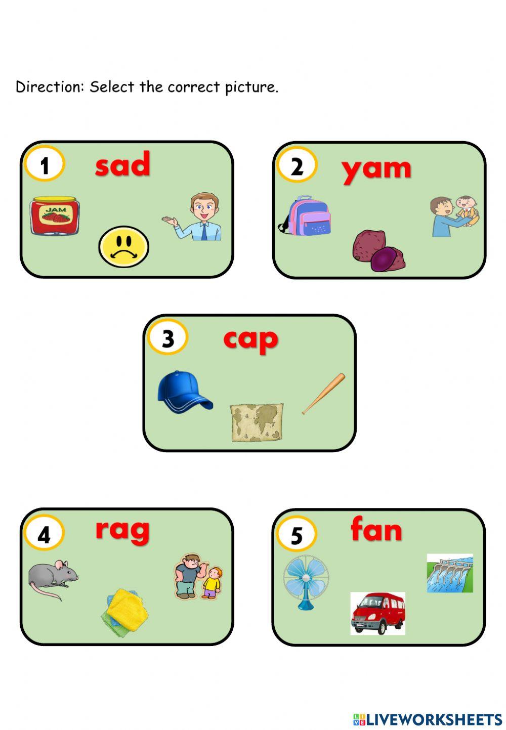 Phonics Chest online exercise for | Live Worksheets