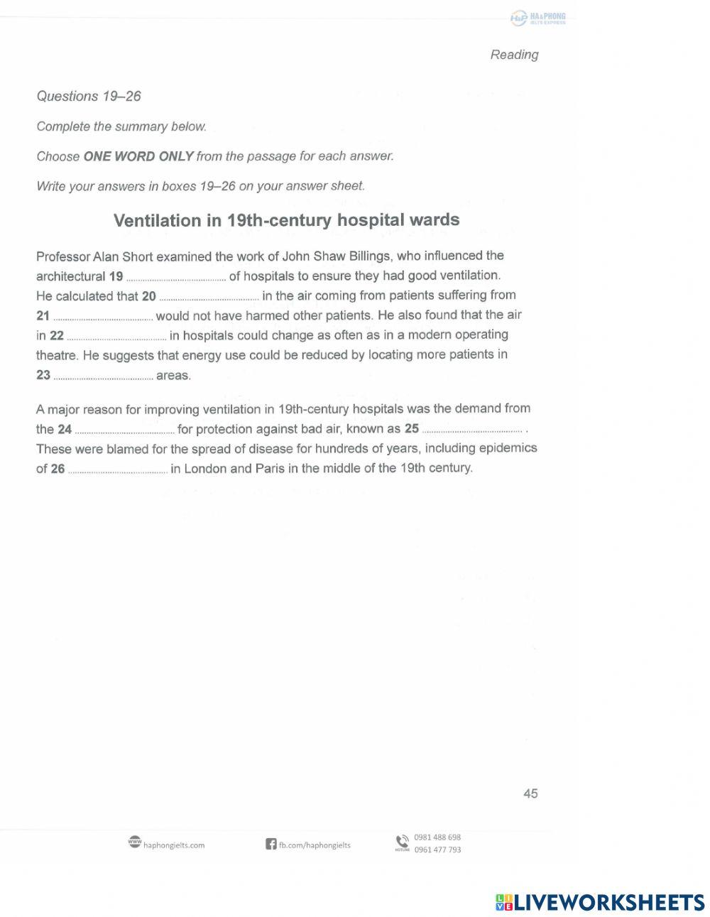 Foundation hw worksheet | Live Worksheets