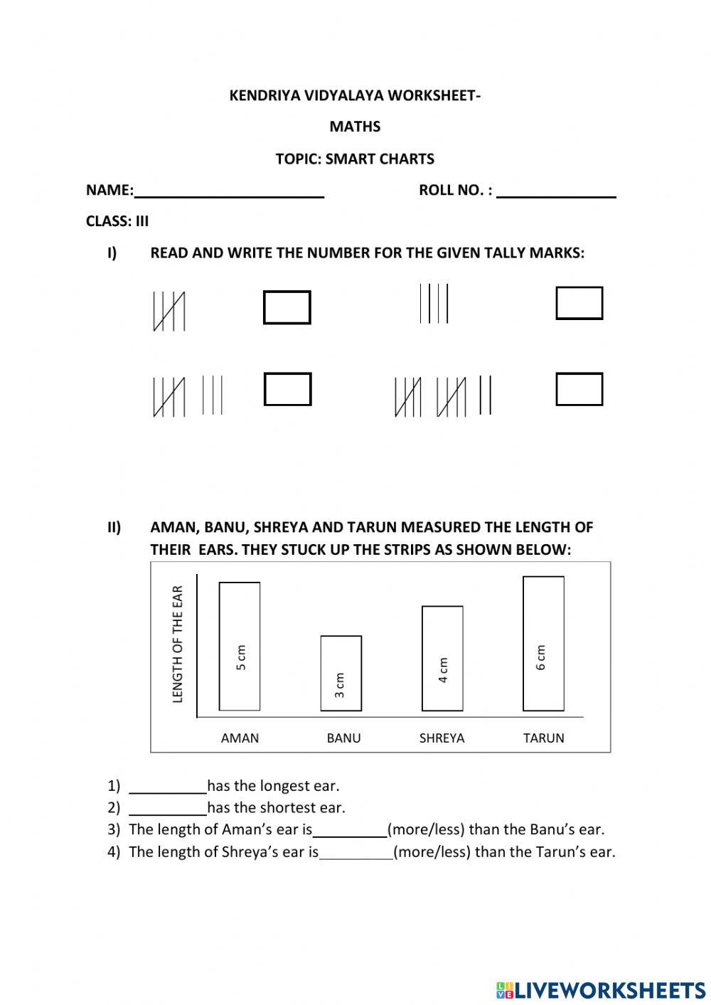 Smart charts 1756901 | Manju sharma | Live Worksheets